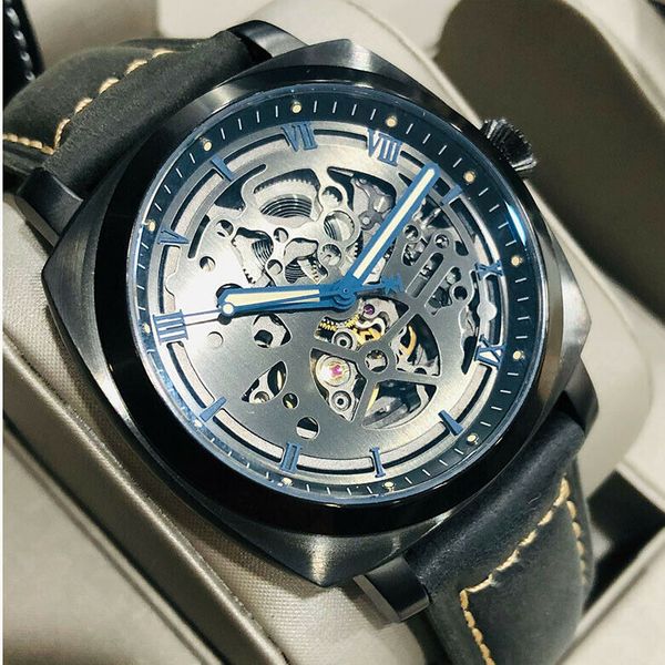 Gustav Becker Seagull ST1646 Automatic Mechanical Skeleton Watch ...