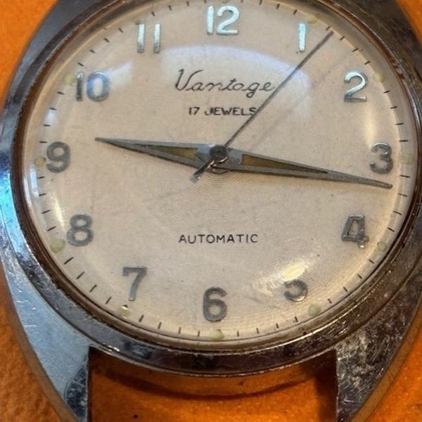 Vintage 1960/70s Vantage 17j Automatic watch running with issues ...