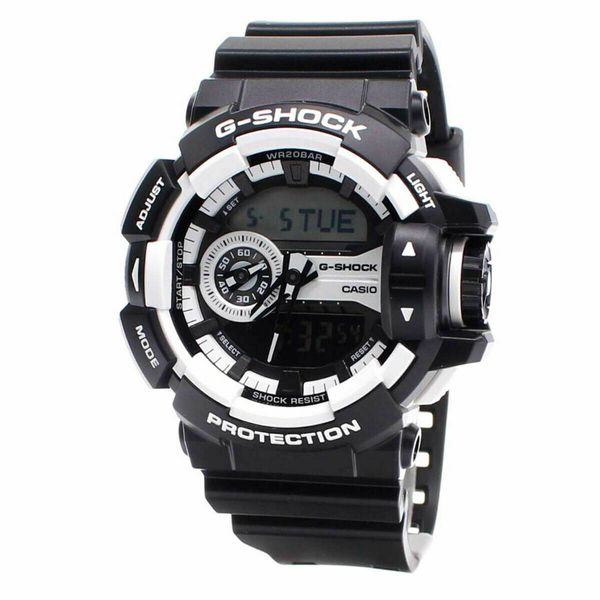 Casio G-Shock GA400-1A World-Popular Big Case Series Black Resin Band | WatchCharts