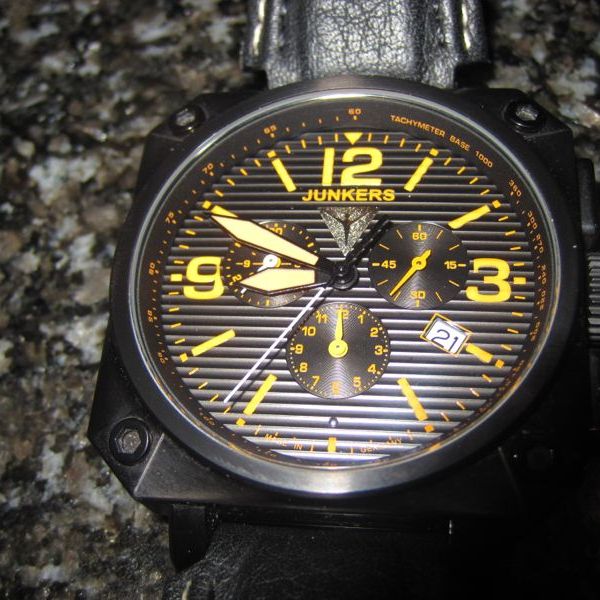 Junkers 6792-5 Horizon Chronograph Pilot Watch | WatchCharts Marketplace