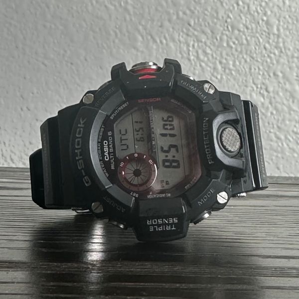 Casio G-Shock Rangeman GW-9400J-1JF 53.5 mm Black Resin Case with Black ...