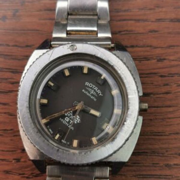 1970s Rotary GT Monza, Mens Automatic Divers Watch, Working ...