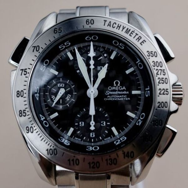 Omega Speedmaster Chronograph Split-Seconds Box & Papers 2002- Ref 3540 ...