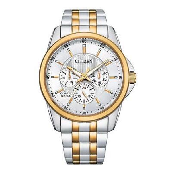 Brand New Citizen Men's WR 50 M Two-Tone Stainless Watch - AG8346-51A ...