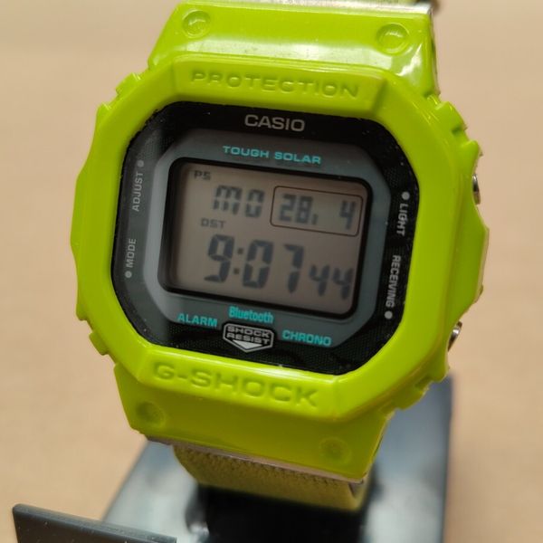 Casio G-Shock GW-B5600MG-1 Kermit Mod | WatchCharts Marketplace