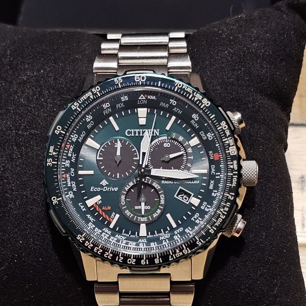 Citizen Men's Promaster Air Eco-Drive Pilot Chronograph Watch ...