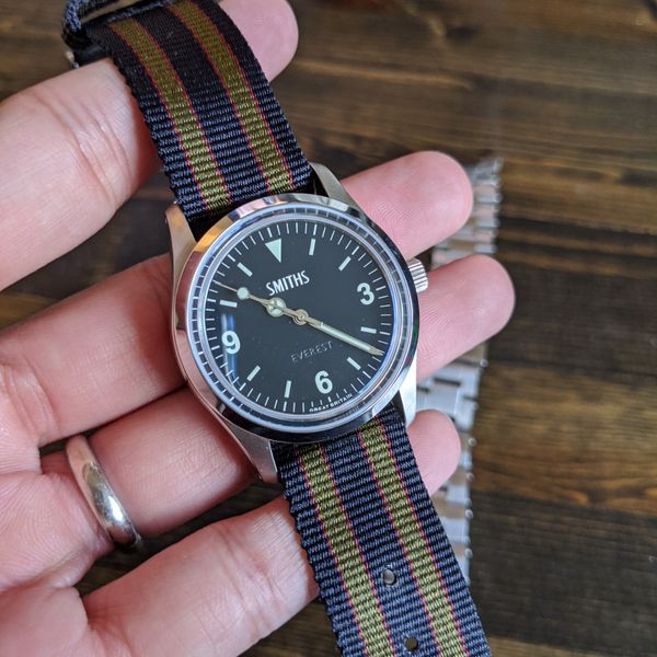 [WTS] Smith's Explorer 36mm on Bracelet with RAF Bond Strap | WatchCharts