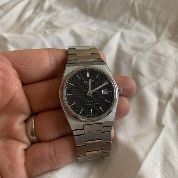 [WTS] PRX Auto black dial (with the old box!) | WatchCharts Marketplace