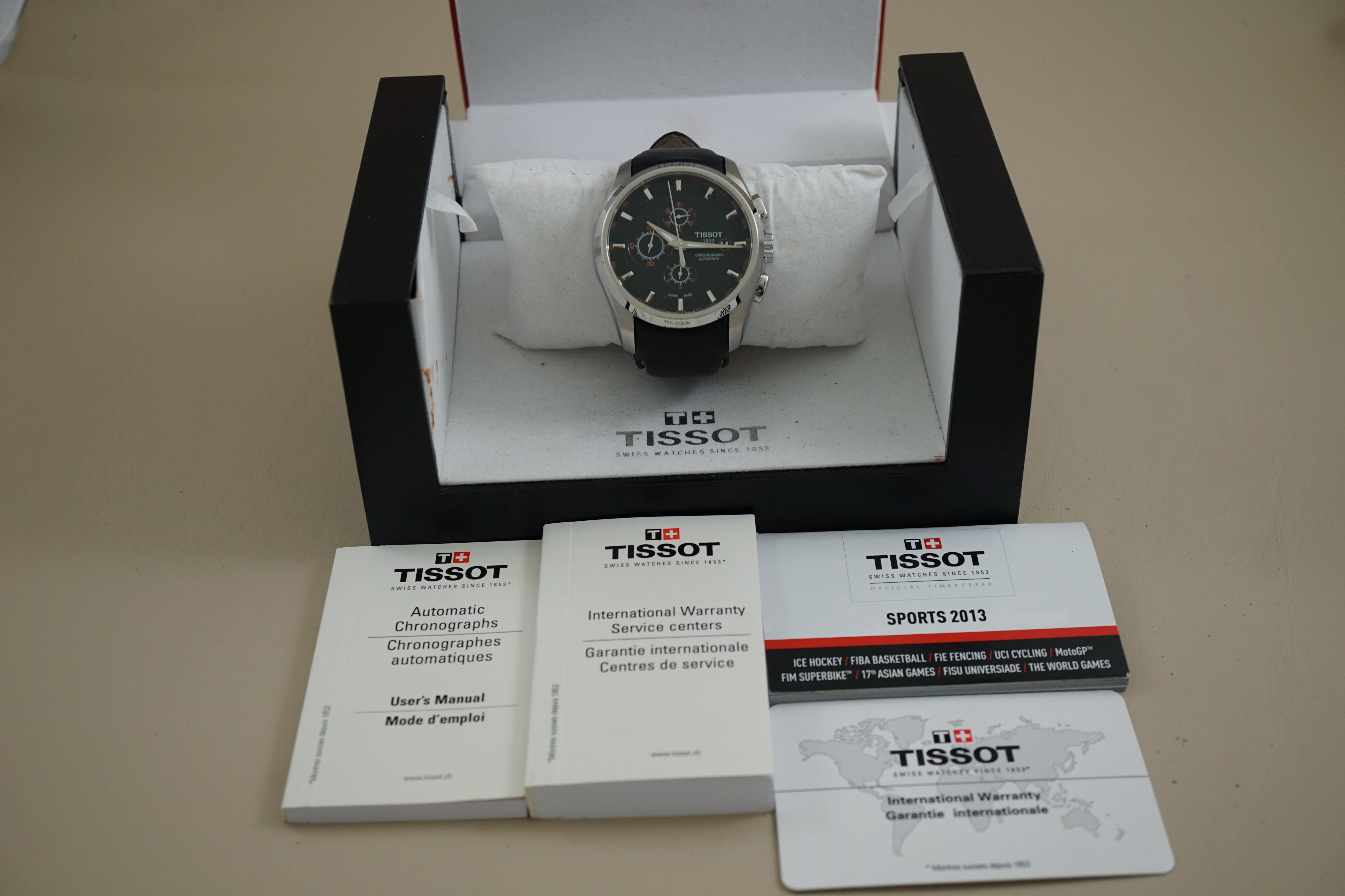 [WTS] Tissot Couturier T0356271605101 Automatic Chronograph Black ...