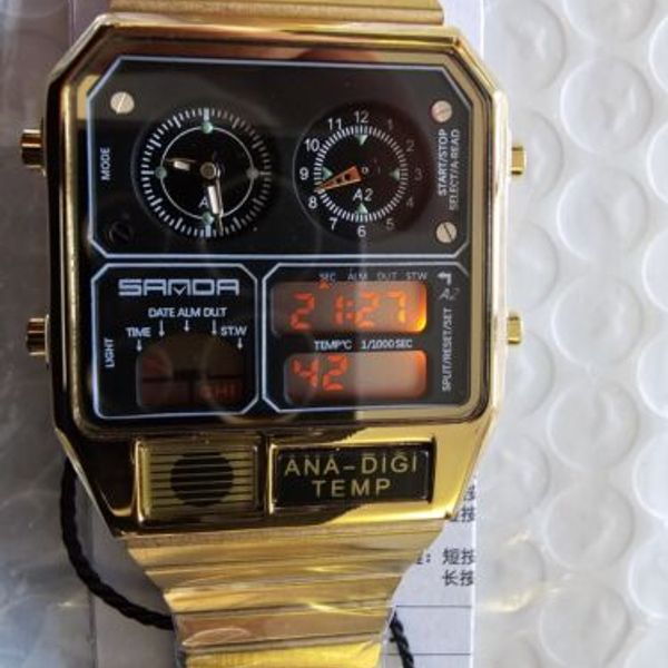 Sanda Multifunction Watch â (Homage/inspiration to Citizen Ana Digi ...