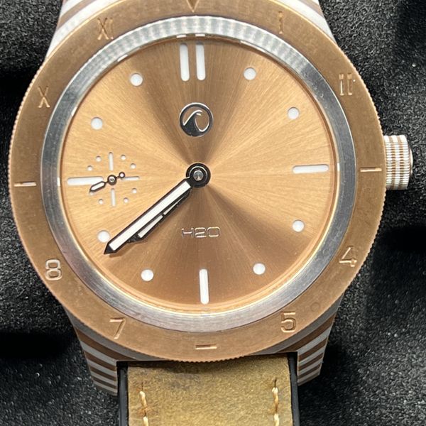 [$1,700 USD] RARE H2O HYDRA MOKUME GANE, UNITAS 6497, 4 Bezels, H2O ...