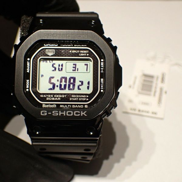 NEW CASIO Watch G-SHOCK Bluetooth Radio Wave Solar GMW-B5000G-1JF Men ...