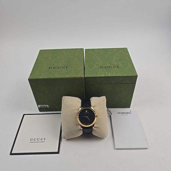 Gucci G-Timeless Unisex Slim Gold YA1264034A - New With Box ...