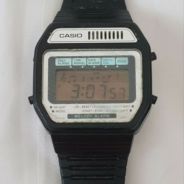 Vintage Retro Casio Melody Alarm 82H108 Japan Digital Watch | WatchCharts