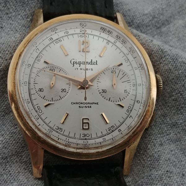FS: 18K GIGANDET CHRONOGRAPHE | WatchCharts Marketplace