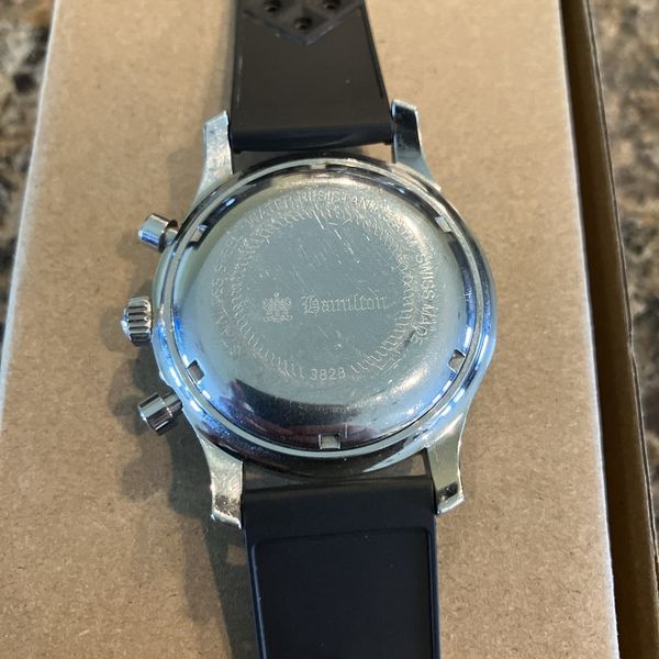 HAMILTON KHAKI FIELD CHRONOGRAPH 3828 | WatchCharts Marketplace