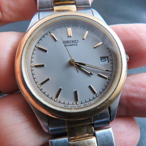 7N42 Japan Seiko Modern Classic Quartz Men Watch | WatchCharts Marketplace