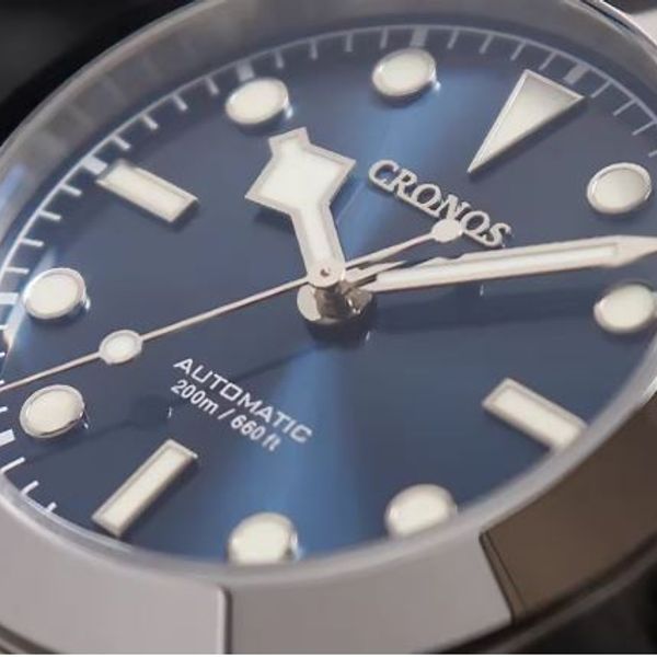Cronos Watch 39Mm Tudor Black Bay Homage Automatic PT5000 Wristwatches ...