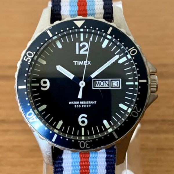 Timex & J. Crew Andros Diver Watch And Strap - Needs Repair | WatchCharts