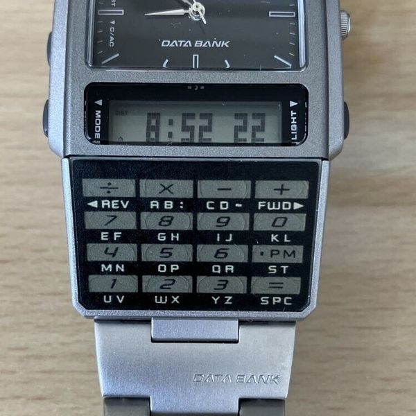 Casio Databank Analog/Digital watch model abc-31 | WatchCharts Marketplace