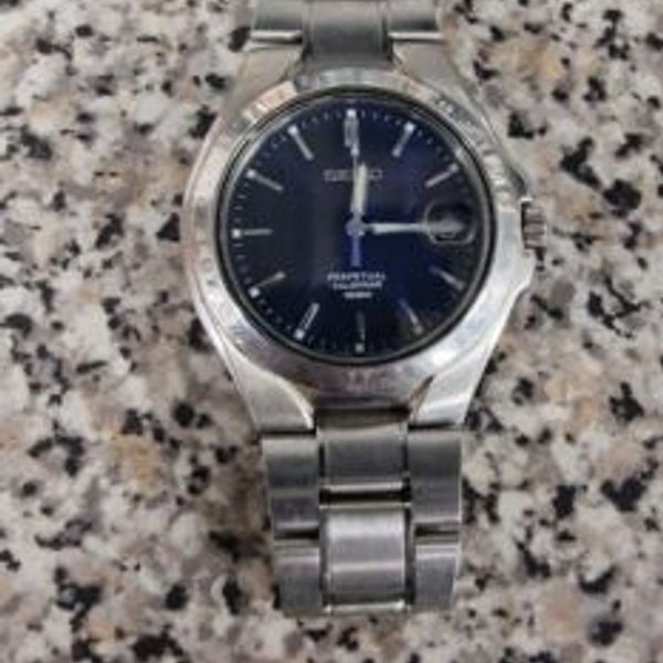 mens seiko perpetual calendar watch | WatchCharts Marketplace