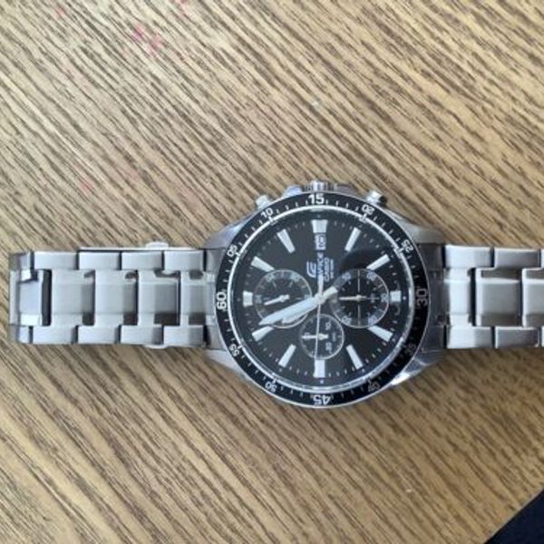 Men’s Casio Edifice 5451 EFR-546 DY Watch BOXED With Extra Links ...