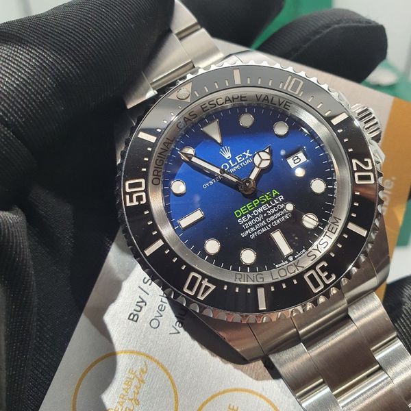 2021 Rolex 126660 deepsea blue James Cameron 44mm sports ceramic ...