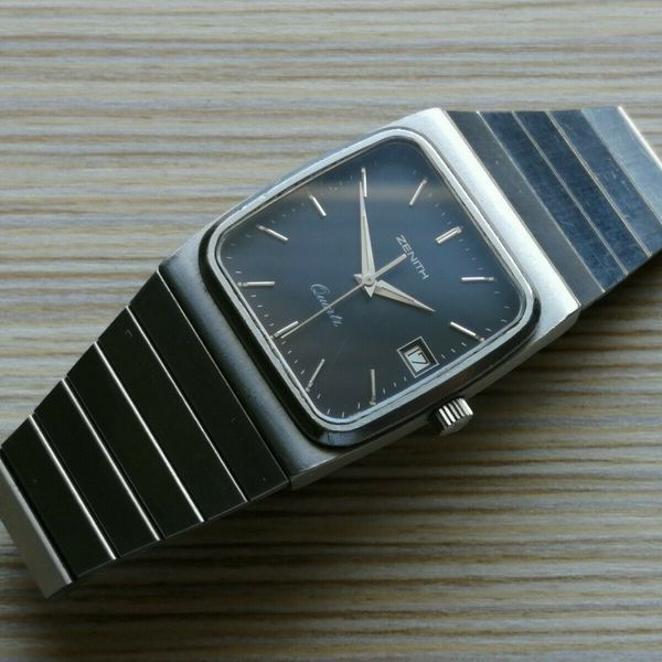 Vintage Zenith Surf SS Quartz Men's Watch - Excellent 1970s ...