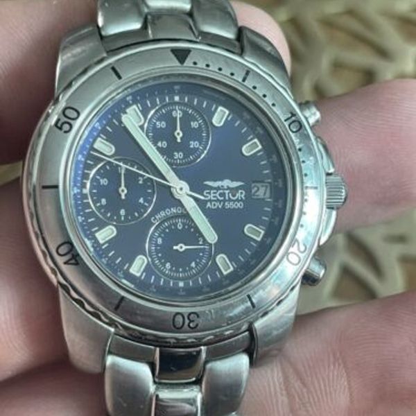 Montre Sector ADV 5500 100m vintage Homme | WatchCharts Marketplace
