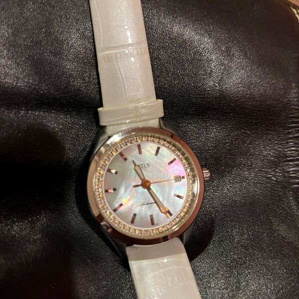 Solvil Titus Women Diamond Oyster surface with date automatic watch ...