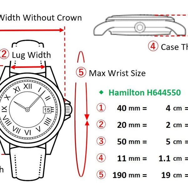 [Near MINT] Hamilton Khaki Field King H644550 Day/Date Automatic Men's ...