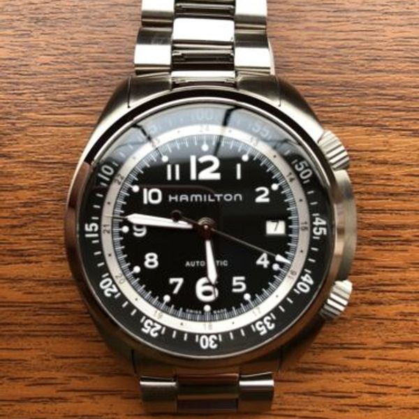 Hamilton Khaki Aviation Pilot Pioneer Automatic watch Model - H76 455 ...