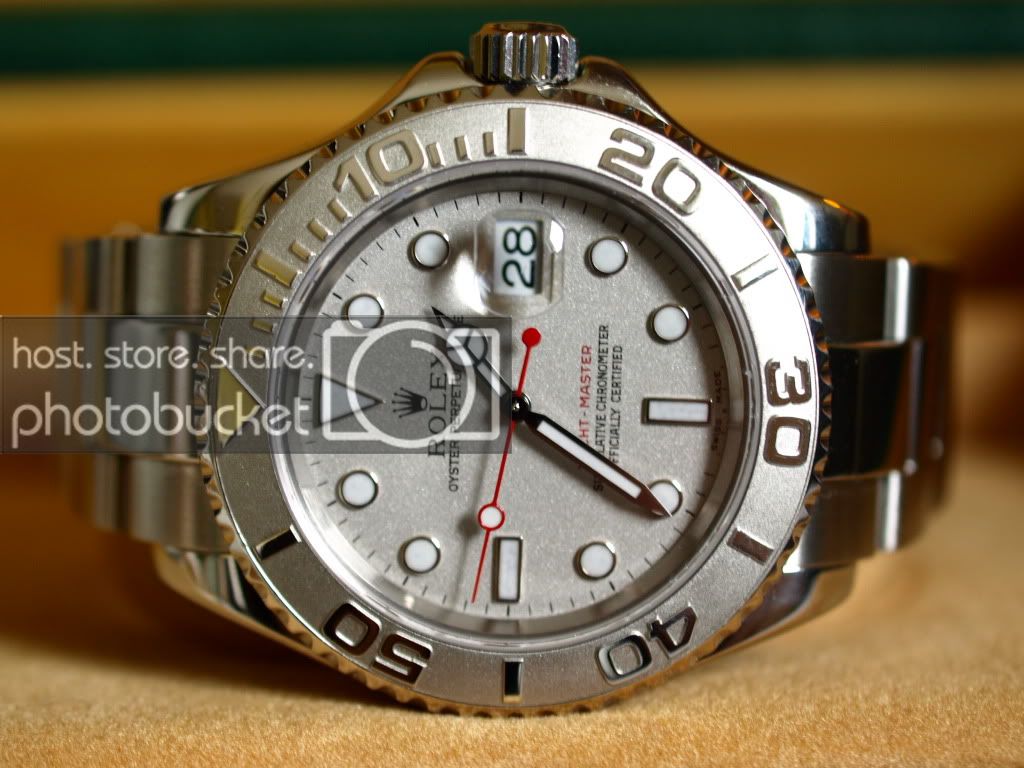FSOT Rolex Yachtmaster 16622 F serial just back from service ...