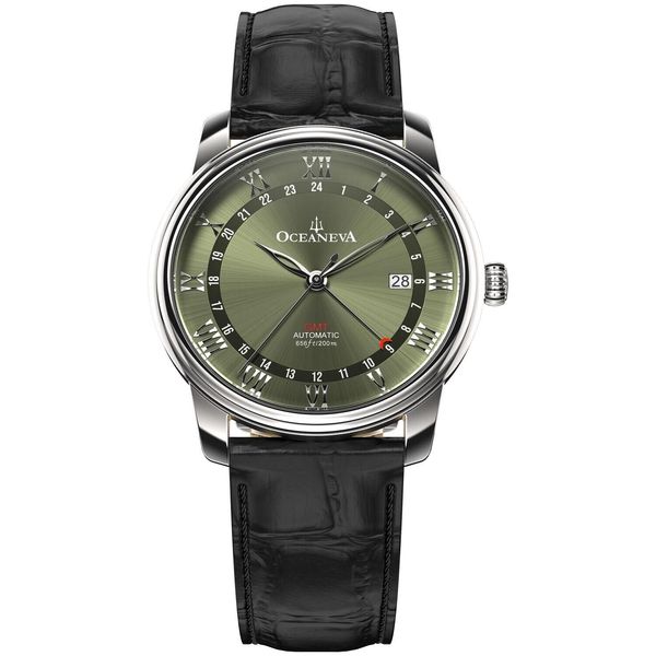 Oceaneva Men's OceanTrek GMT 200m Seiko NH34 Automatic 200m Water ...