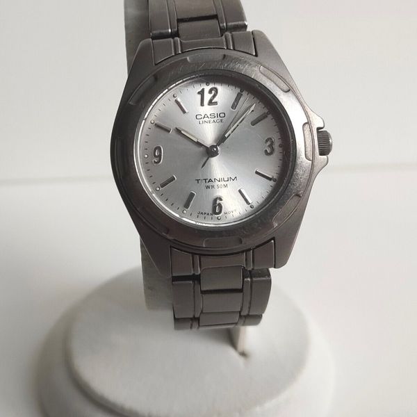 Casio lineage titanium wr 50m watch | WatchCharts Marketplace