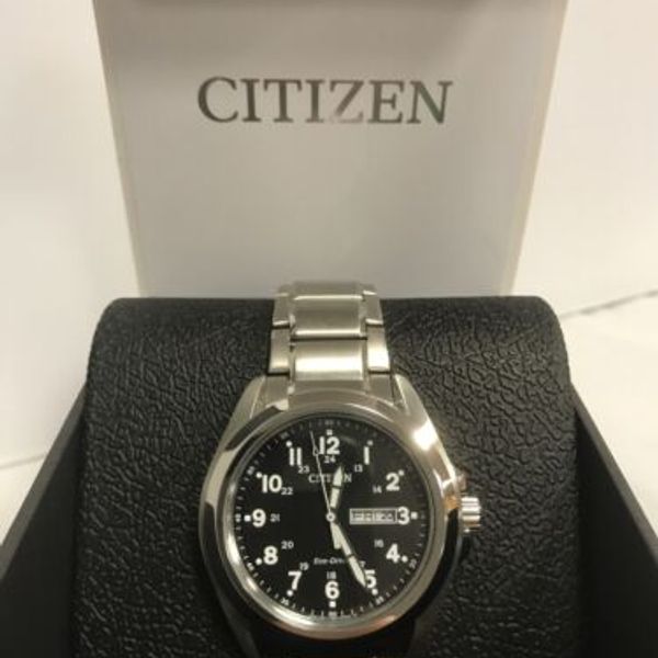 CITIZEN Eco-Drive Sport Stainless Steel Men's Watch - AW0050-82E MSRP ...