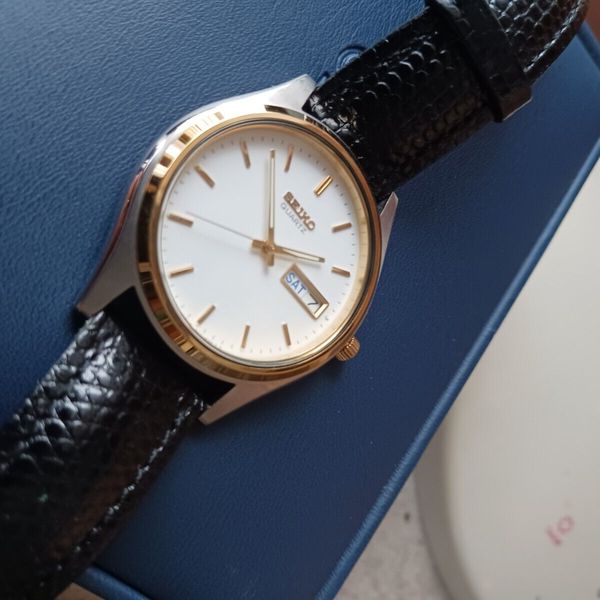 seiko quartz day date mens watch | WatchCharts Marketplace