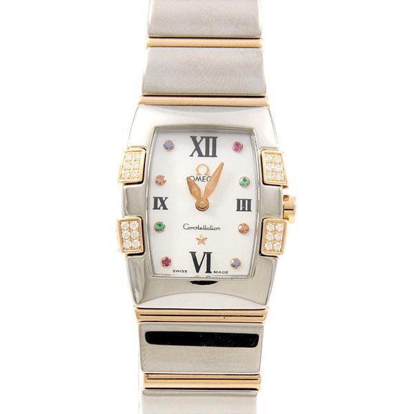 Omega Constellation Quadrella Quartz 19.3 (1283.79) Market Price ...