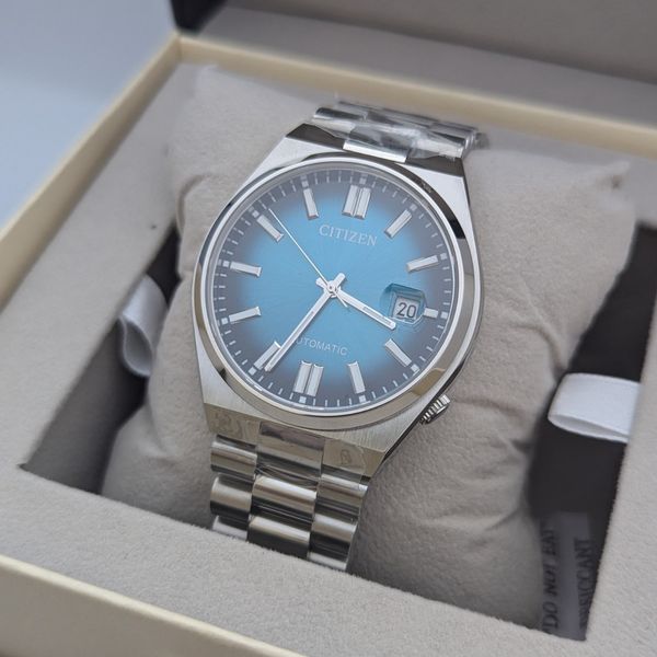 Citizen Tsuyosa Men's Automatic Watch Light Blue, 40mm, Stainless Steel ...