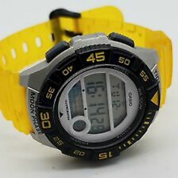 Casio Tide Graph LWS 1100H Digital Quartz Watch Runs DY667 ...