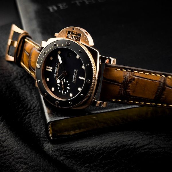 FS: Luminor Submersible 42 Goldtech PAM01164 Full Set + 5 Straps | WatchCharts Marketplace