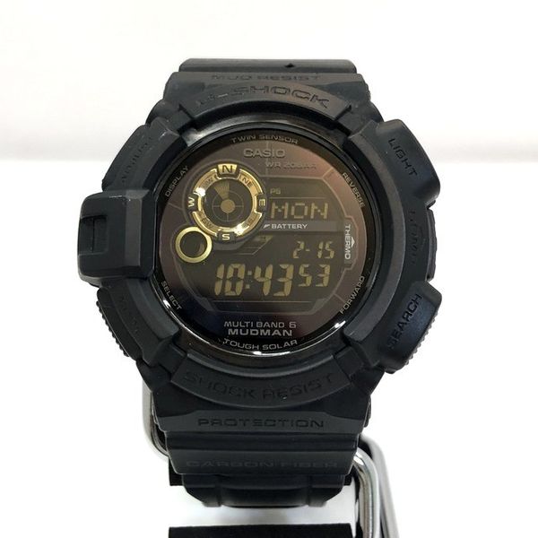 G-SHOCK G-SHOCK CASIO Casio watch GW-9300GB-1 MUDMAN Madman Black Gold ...
