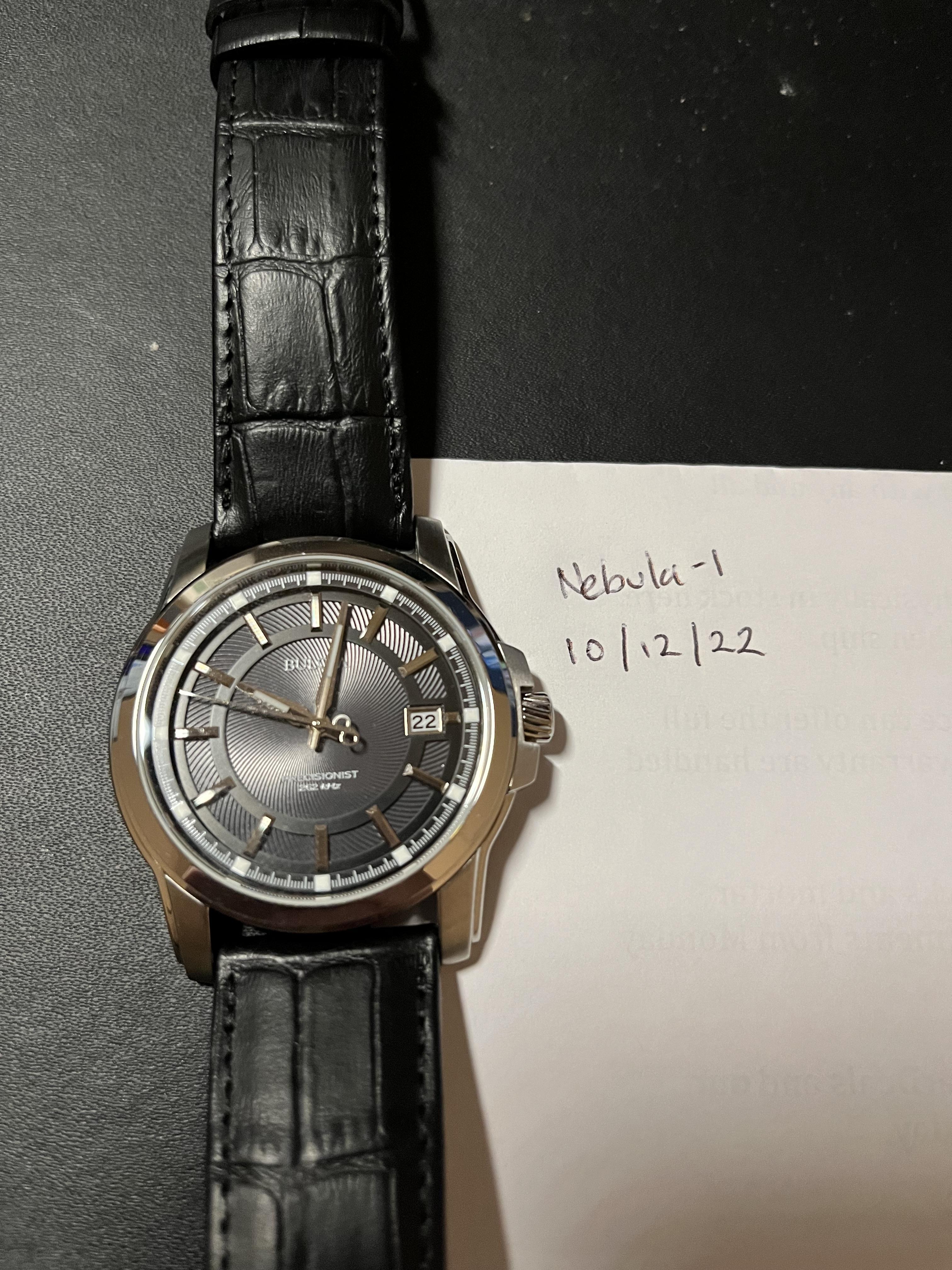 [WTS] Bulova Precisionist 96B158 | WatchCharts Marketplace