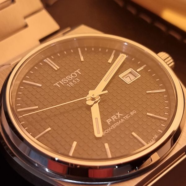 [WTS] Tissot PRX Auto Green Dial - £515 GBP | WatchCharts