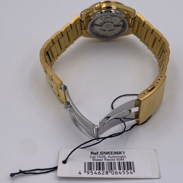 Seiko 5 SNKE06K1 Automatic Stainless Steel Analog Date Day Display Men ...