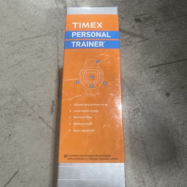 Timex Personal Trainer Heart Rate Monitor Watch â Unisex Digital ...