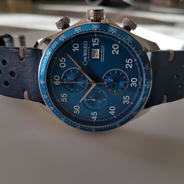 FS: Christopher Ward C7 Bluebird Chronograph | WatchCharts Marketplace