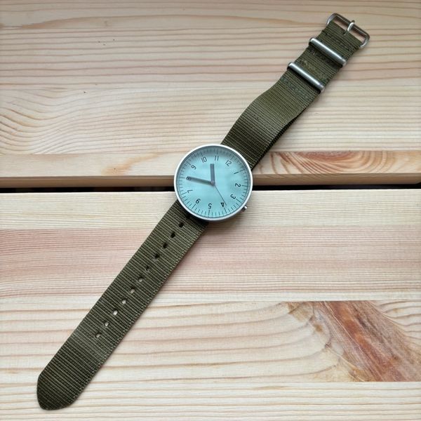 Authentic muji watch with matched strap minimalistic classic vintage ...