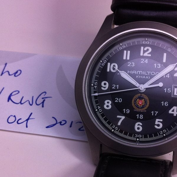 Own a Historic Piece: Limited Edition SAF Hamilton Khaki | WatchCharts