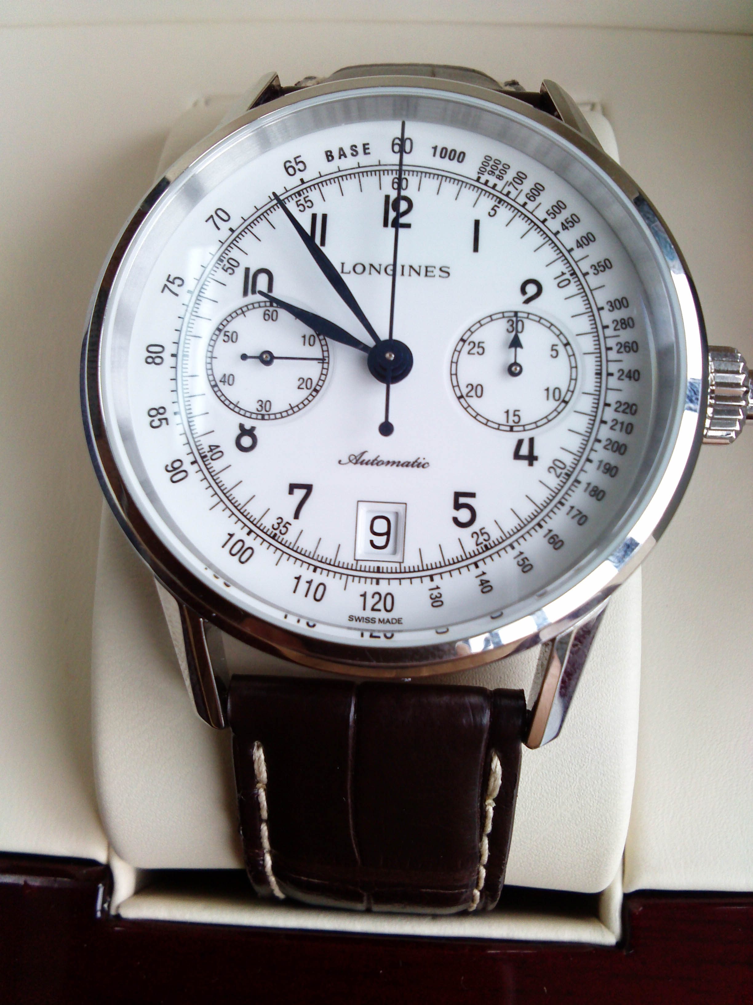 FS: Reduced! Longines Automatic Column-Wheel Single Push Piece ...